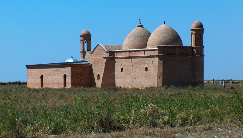 Visit to mausoleum of Arystanbab