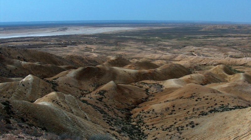 Travel on natural places of interest Mangistau